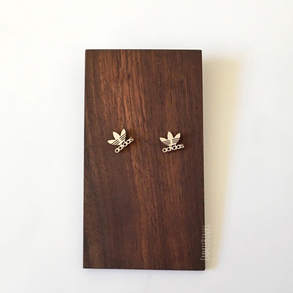 adidas | Jewelry | Nwt Adidas Minimalist Silver Stainless Steel Logo ...